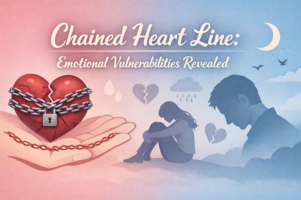 Chained Heart Line Meaning Revealed