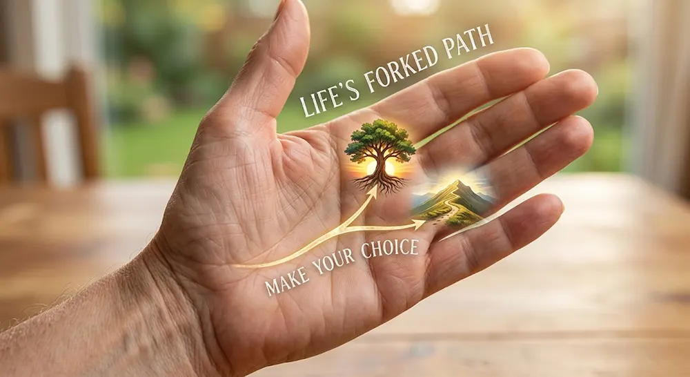 Forked Life Line: Paths to Longevity & Vital Energy