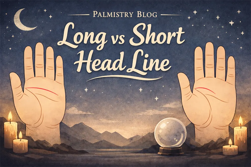 Head Line in Palmistry: Long vs Short – Intelligence or Practicality?